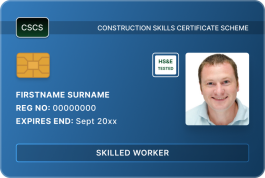 Blue CSCS Card- Skilled Worker