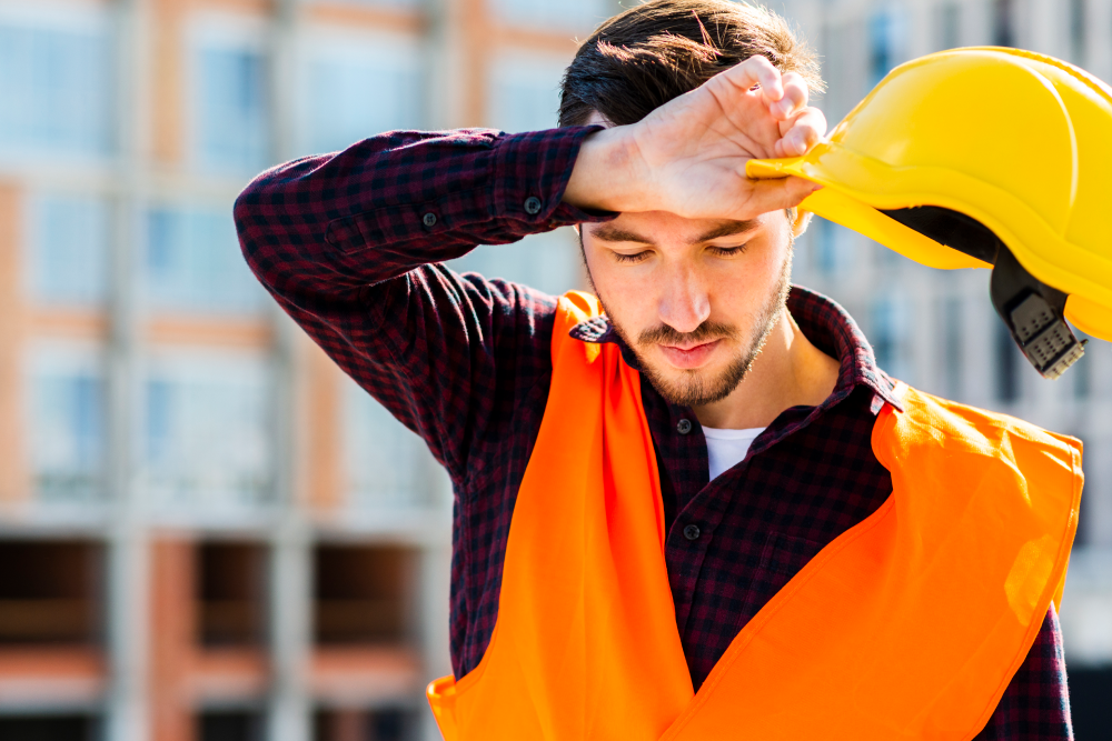 summer heat safety tips for construction workers